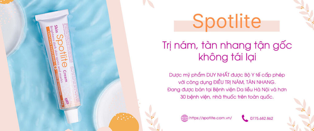 Bộ sản phẩm trị nám tận gốc Spotlite | Website chính thức